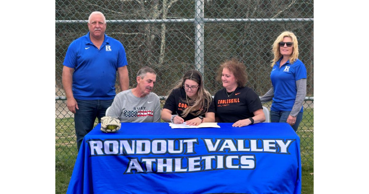 Rondout Valley High School Senior Commits to SUNY Cobleskill