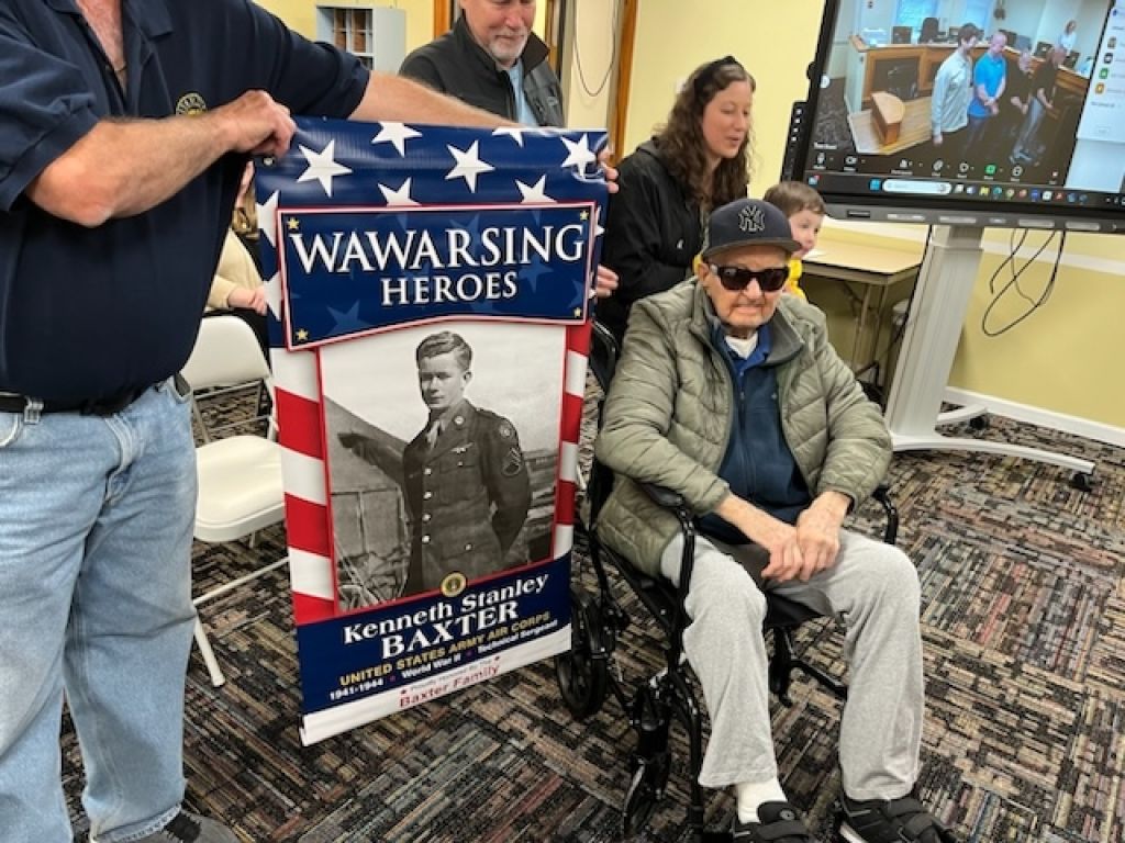 Wawarsing Honors 102-Year-Old WWII Vet