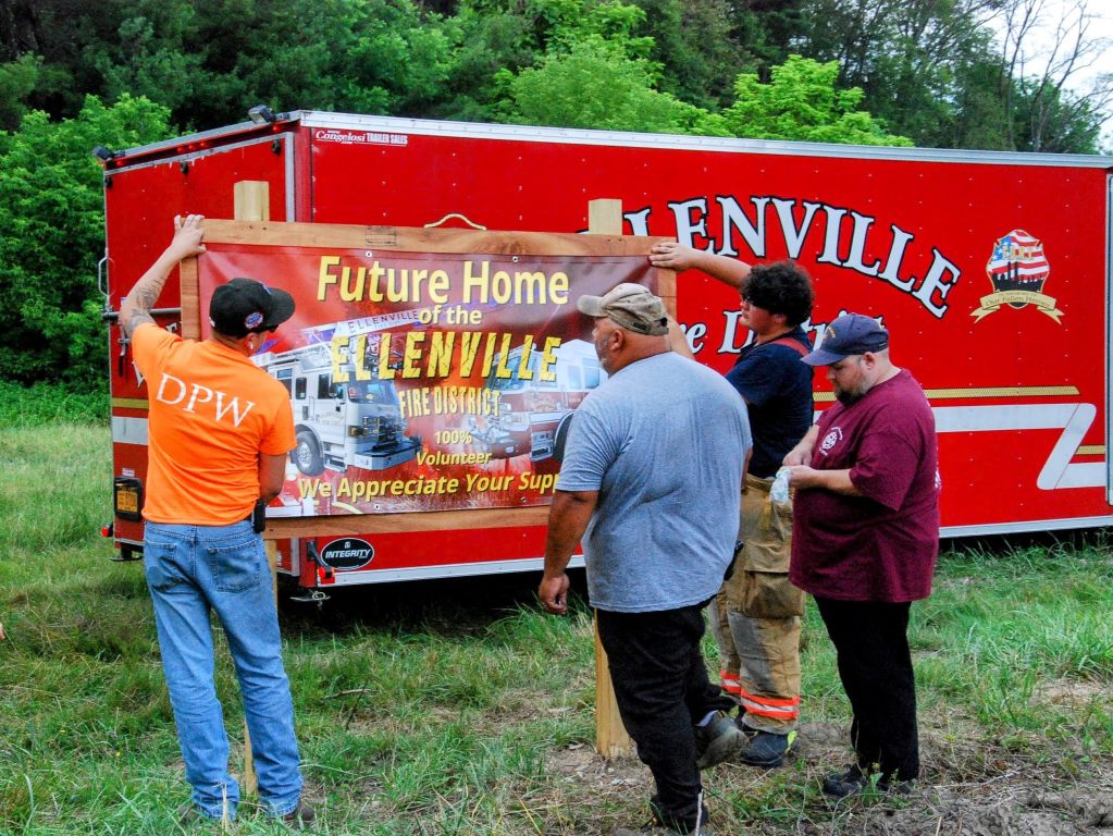New Ellenville Firehouse Takes Its First Steps