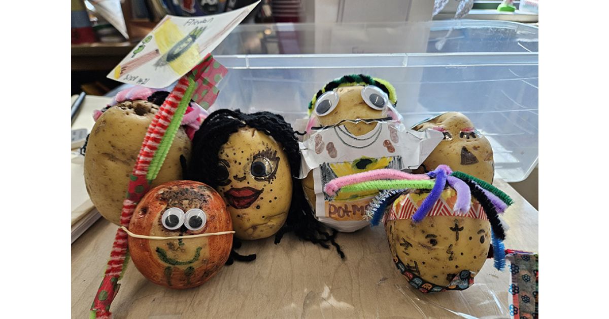 CES 4th Graders Compete in Potato Olympics