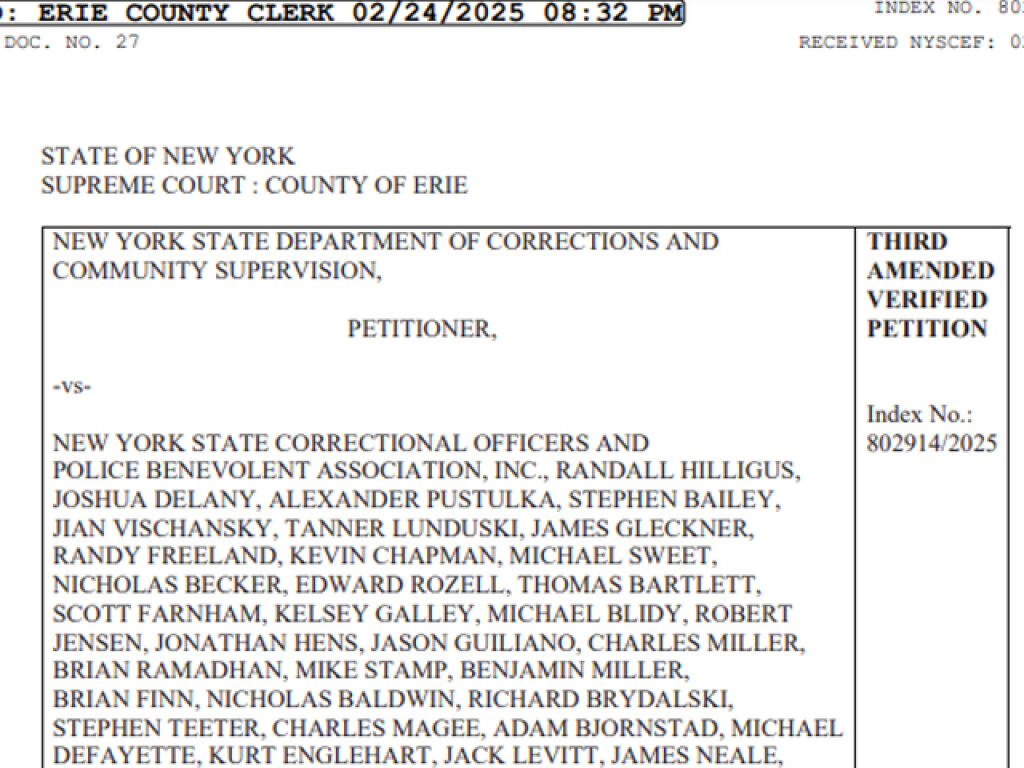 Striking NY Corrections Officers Hit With Injunction