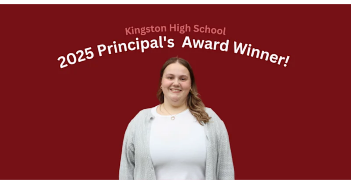 KHS Names Izzy Arcadipane 2025 Principal's Award Winner!