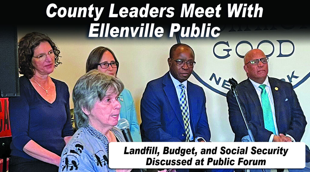 Ulster County Officials Hold Public Forum in Ellenville