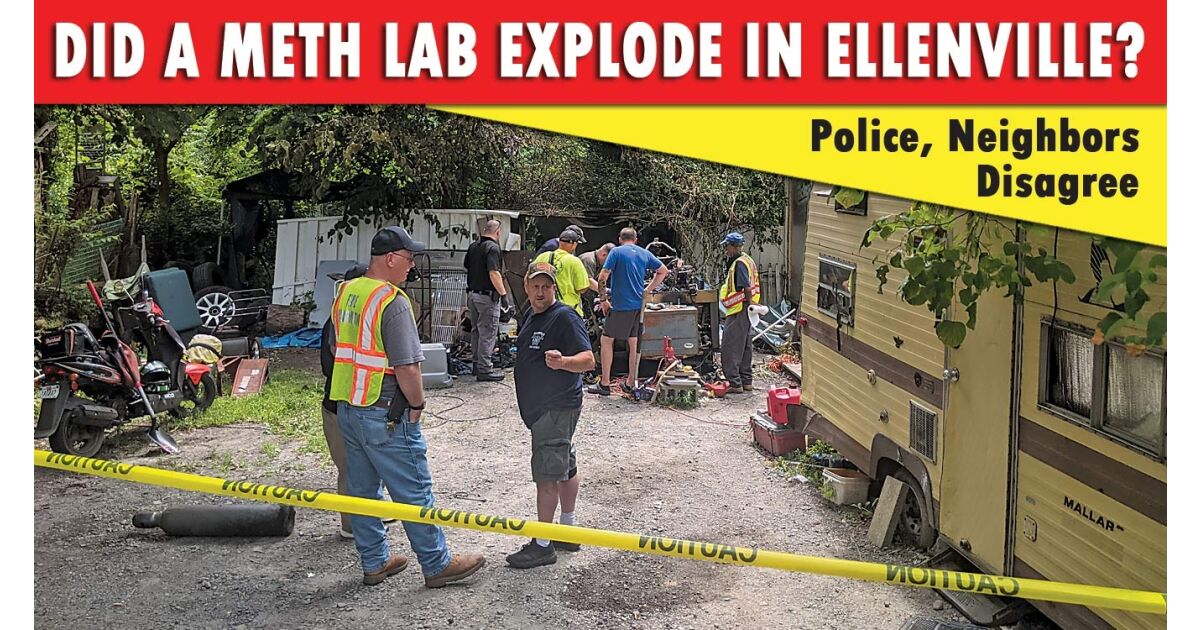 Did a Meth Lab Explode in Ellenville?