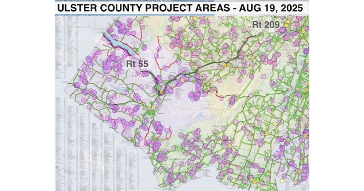 Groundbreaking Broadband Hookup for Ulster County