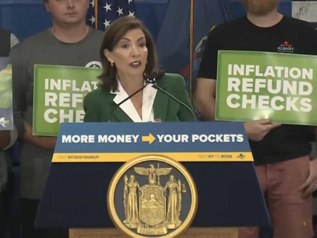 New York Mails Out First-Ever Inflation Refund Checks