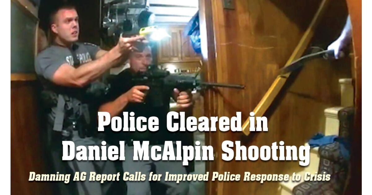 Police Cleared in Daniel McAlpin Shooting