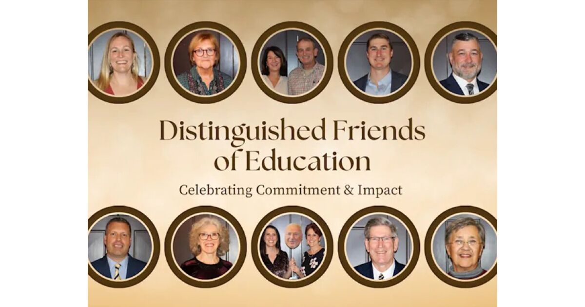 Ulster Names 2025 Distinguished Friends of Education