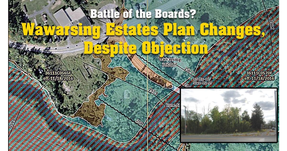 Wawarsing Estates Plan Changes, Despite Objection